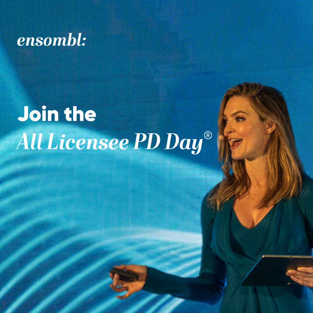 All Licensee PD Day - cpd score update - Ensombl